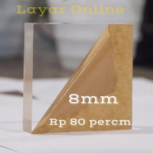 Jual Acrylic Bening 8mm Rp 80 Akrilik Lembaran Ukuran Bebas - Jakarta ...
