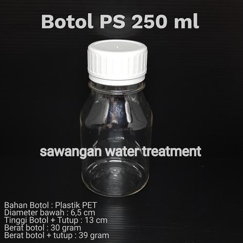 Jual Botol PS 250 ml / Botol Kapsul / Botol Madu / Botol Pestisida - Kota Depok - sawangan water ...