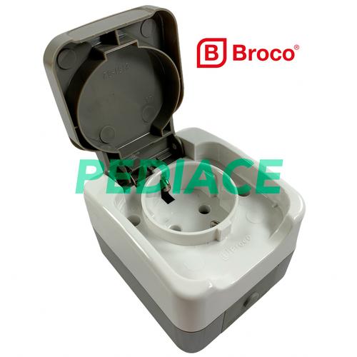 Jual Stop Kontak Broco Outbow Tempel Atlantic Single Socket Outlet ...