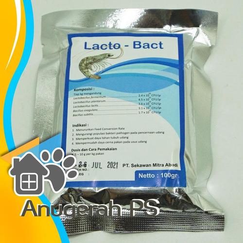 Jual Probiotik Ikan dan Udang Lactobacillus Lactobac 100 gram LIMITED ...