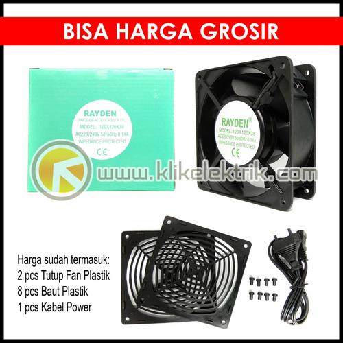 Jual Kipas Komputer Cooling Fan Rayden Pendingin Panel Blower AC 220V ...