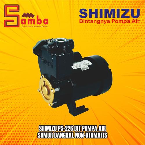 Jual SHIMIZU PS-226 BIT Pompa Air Sumur Dangkal Non-Otomatis - NON ...