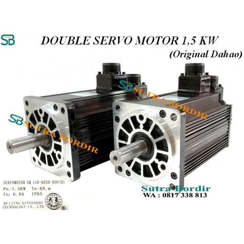 Jual servo motor SM110-6030 double servo sm110 servo motor SDP150 1,5KW Dahao SM110 motor double ...