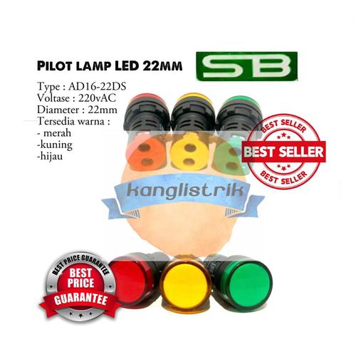 Jual Lampu indikator pilot lamp RST - Hijau - Jakarta Barat ...