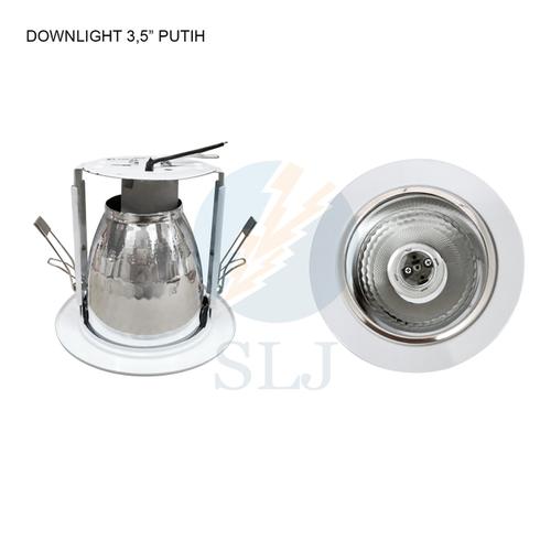 Promo LDI DOWNLIGHT 3,5 INCH PUTIH KAKI 2 ( BISA DI ATUR ) - Putih ...