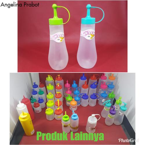Jual Botol selai Hommy 3002 400ML - tempat saus dan mayonaise 400ML ...