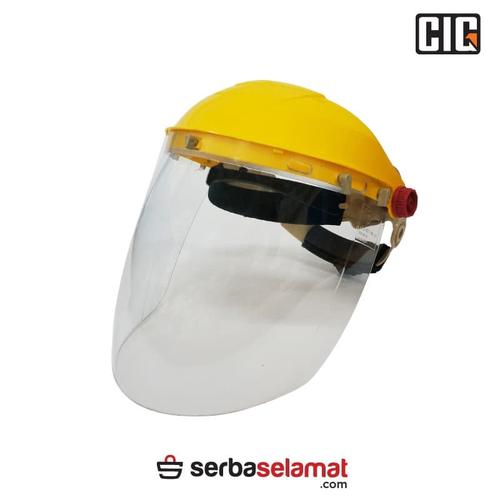 Jual FaceShield/ Pelindung wajah /CIG TITAN YELLOW - Kuning - Jakarta Pusat - Serba Selamat_NEW ...