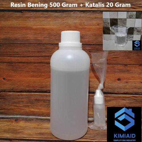 Jual Resin Bening 500Gr + Katalis 20 Gram - Resin Murah - Kerajinan ...