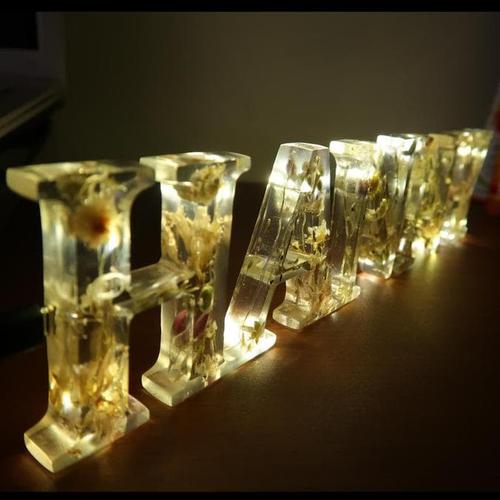 Jual Lampu Tidur Resin Custom - 4 Huruf Megi8007 - Jakarta Pusat - megi ...
