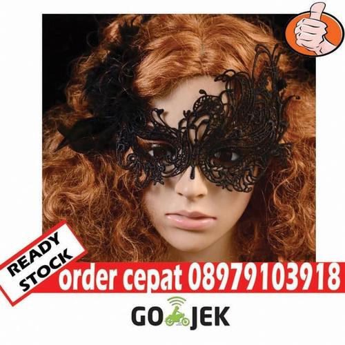 Jual topeng renda hitam v1 topeng pesta topeng cantik - Jakarta Selatan ...