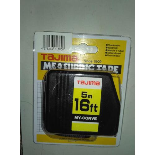 Jual Tajima meteran roll 5 meter, measuring tape MY CONVE 16 ft made in jpn - Jakarta Barat ...