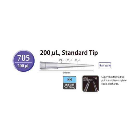 Jual Pipet tips. Pipette Tips - 200 uL| untuk mikropipet 20~500uL, pkg ...