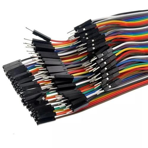 Jual Kabel Jumper Dupont Pelangi 30Cm Male Female Header Cable Pin ...