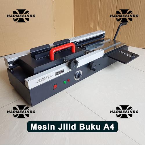 Jual Alat Binding HardCover OTOMATIS Mesin Jilid Buku Majalah Lem Panas ...