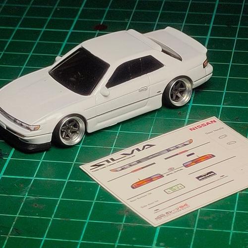 Jual Decal Set Hotwheels Nissan Silvia S13 Transparant - Jakarta ...