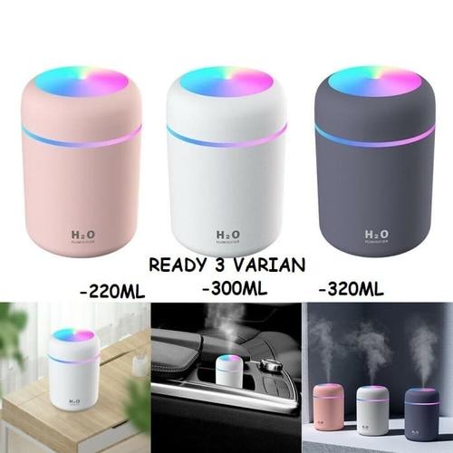 Jual Humidifier Diffuser Mini H2O AromaTherapy Colorful USB 300ml ...