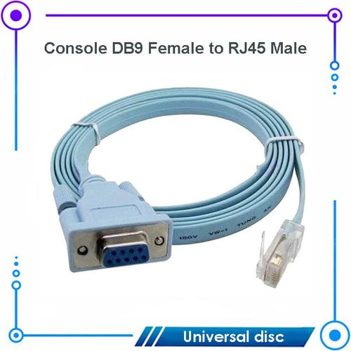 Jual Console Cable DB9 Female to RJ45 Male Cable 1.5 Meter - Jakarta ...