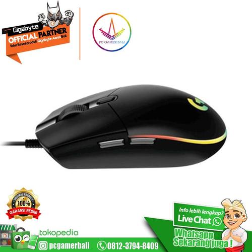 Jual Mouse Gaming Logitech G102 V2 Lightsync - Hitam - Kota Denpasar ...