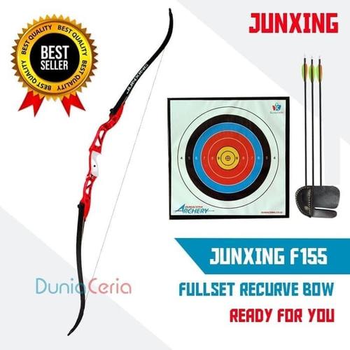 Jual Paket HEMAT Busur Import Junxing F155 Pemula Pria Wanita Recurve ...