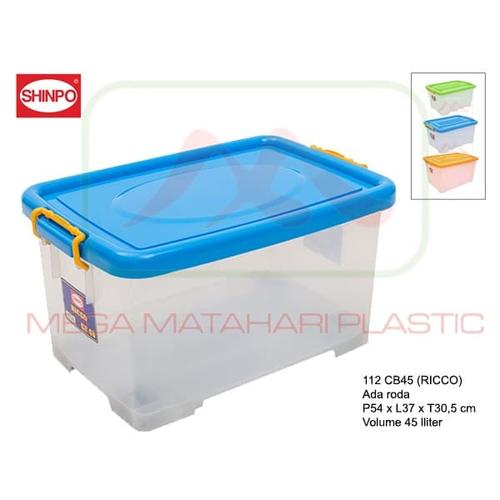 Jual Container Box Ricco 112 CB45 Shinpo (Dengan Roda) - Jakarta Barat ...