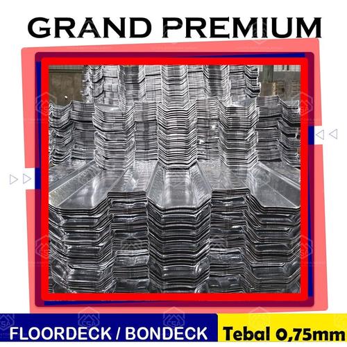 Jual BONDECK/BONDEK/BONDEX/FLOORDECK ( PANJANG 8 METER 0.75 MM ) - Kota ...