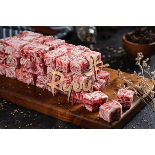 Jual Premium Wagyu Saikoro 500g Meltique Meltik Daging Sapi Grill Shabu ...