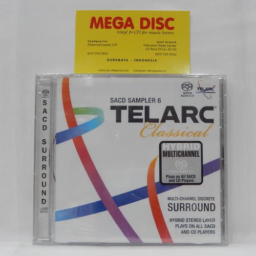 Jual SACD V.A - Telarc Classical: SACD Sampler 6 Album Audio Music ...