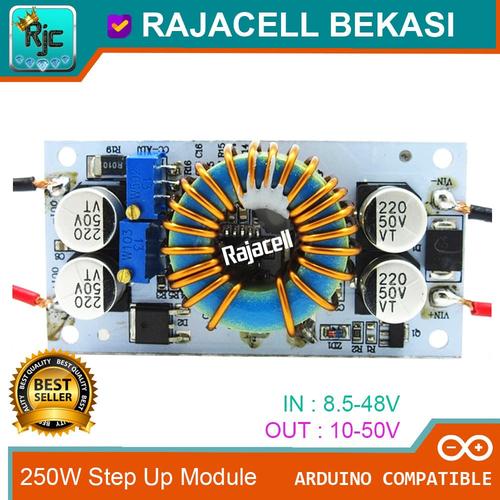Jual High Power 250W Step Up Module Boost Converter 10-50V DC Led ...