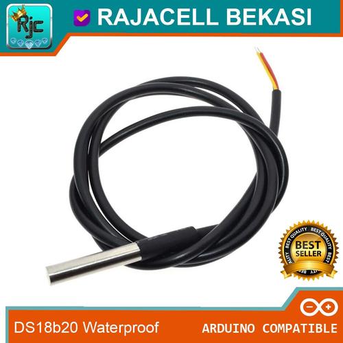 Jual Dallas DS18b20 Temperature Probe Sensor Waterproof Sensor Suhu Air ...