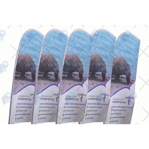Jual Cetak Flying Banner / Flex banner / Tears Drop Banner 3 Meter ...