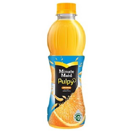 Jual Minute Maid Pulpy Orange Botol 300ml 1 Karton isi 12 Pcs | Minuman ...
