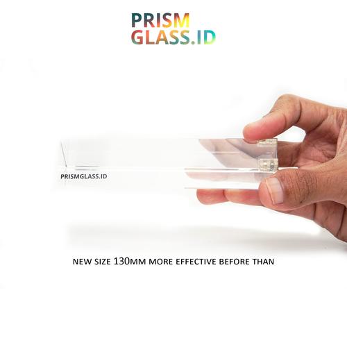 Jual Kaca Prisma Segitiga 15 cm Kaca Difraksi Triangle Prism Glass ...