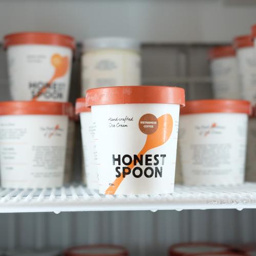 Jual Honest Spoon Handcrafted Ice Cream Takeaway Tub 450ml - Regular ...