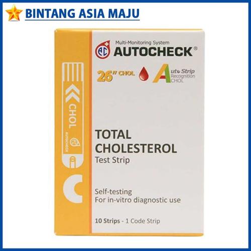 Jual STIK STRIP CEK KOLESTROL KOLESTEROL AUTOCHECK CHOLESTEROL ...