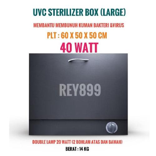 Jual UVC Sterilizer Box (LARGE) / Alat Sterilisasi / Kotak Steril - Jakarta Utara - rey899 ...