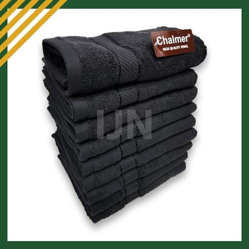 Jual Chalmer Handuk Salon Hitam Black Tebal Ukuran 35x80 - Kota ...