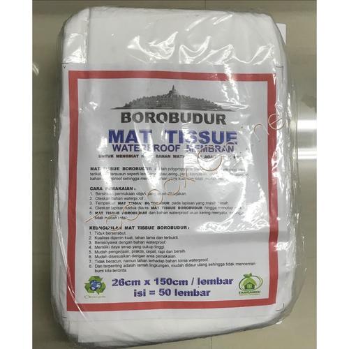 Jual Serat Tissue Borobudur Mat Tissue Waterproof Membran 50 lembar ...