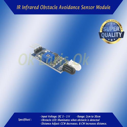 Jual IR Infrared Obstacle Avoidance Sensor Module line Follower Arduino - Jakarta Selatan - ok ...