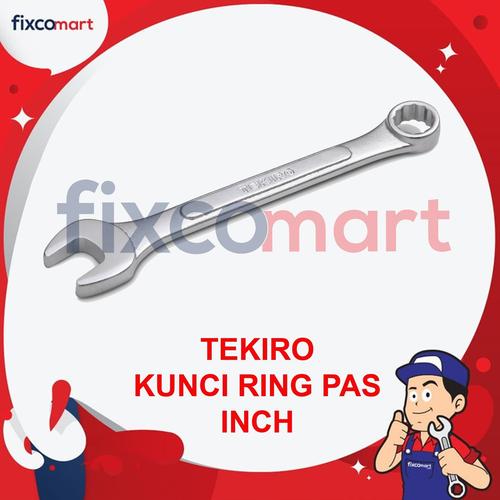 Jual TEKIRO Combination Wrench / Kunci Ring Pas Inch - Jakarta Utara ...