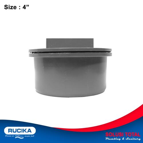 Jual Clean Out D 4 Inch CO 4" Rucika PVC Tutup Septic Tank - Jakarta ...