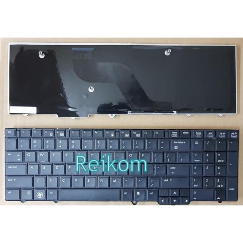 Jual Keyboard laptop notebook HP Elitebook 8540 8540p 8540w hitam ...
