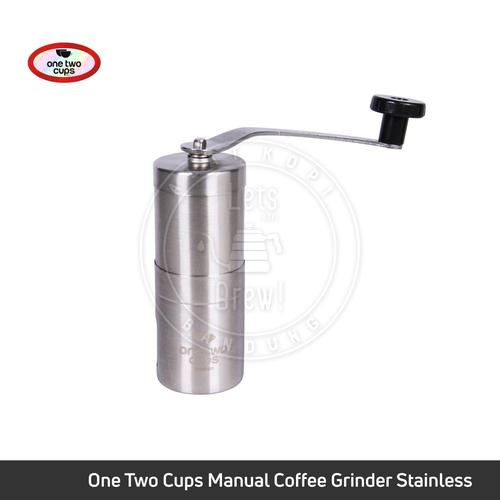 Jual Manual grinder Stainless kapasitas 20gr / alat penggiling kopi ...