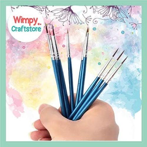 Jual Kuas Lancip Kuas Lukis Alat Lukis Alat Clay Kuas Halus size 000 ...