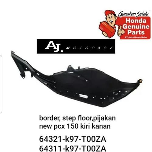 Jual step floor bordes cover pijakan kaki new PCX 150 PCX ori Honda ahm ...