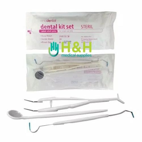 Jual Alat Standart Disposable / Dental Kit Set / Basic Instrument Set ...