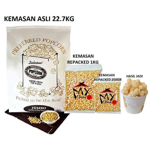 Jual POPCORN JUMBO MUSHROOM 250GR - POP CORN MUSHROOM BESAR - BIJI ...