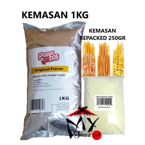 Jual PAPATOS MONSTER FRIES 250GR - LONG POTATO FLOUR MIX - TEPUNG ...
