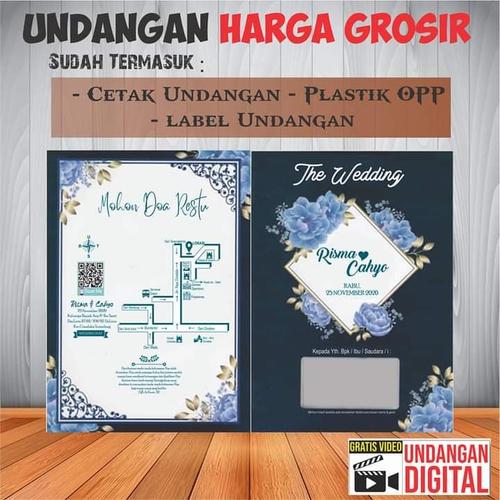 Jual cetak undangan pernikahan custom - Kab. Bekasi - Costum Satu ...
