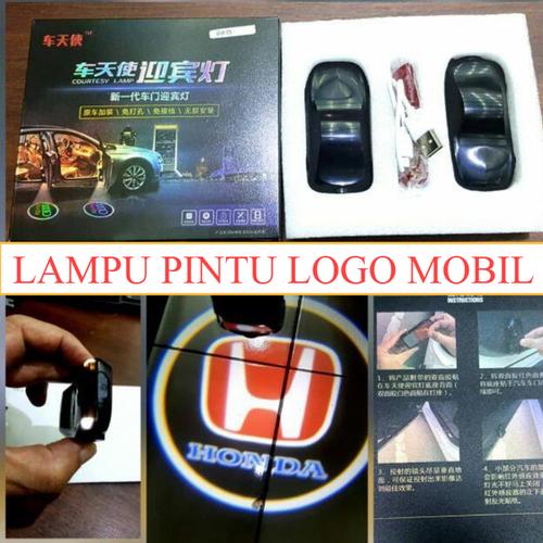 Jual LAMPU LED PINTU MOBIL LOGO VARIASI MOBIL TOYOTA HONDA BMW NISSAN ...