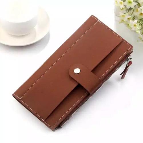 Jual 1274 Dompet SALSABILA ompet Panjang Wanita - Coklat - Jakarta ...